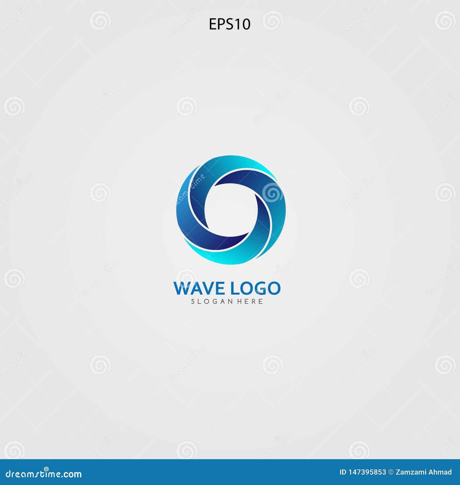 Wave Logo Design Minimalist and Elegant Concept Stock Illustration ...