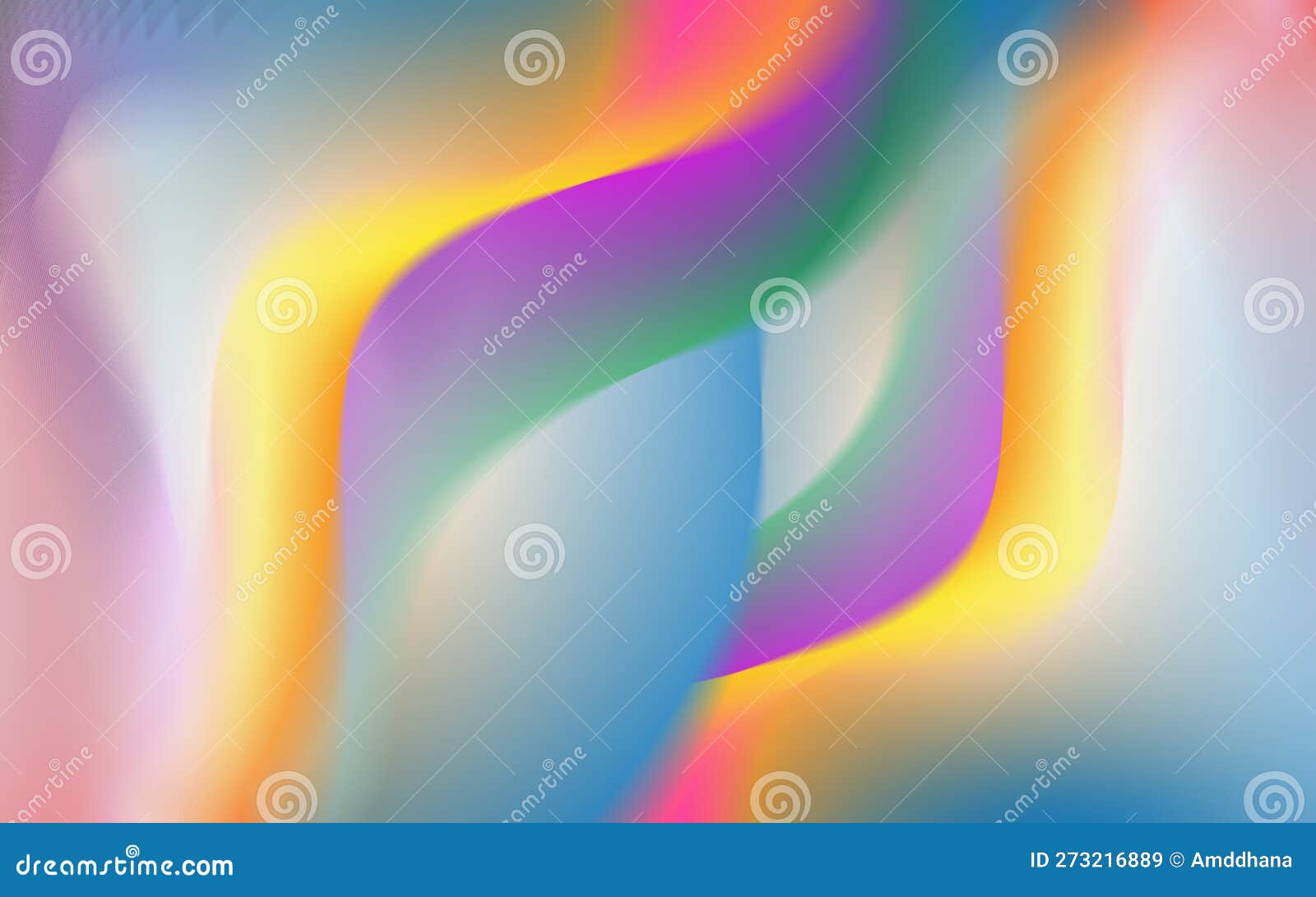 Wave of the Many Colored Lines Abstract Wavy Stripes Stock Image ...
