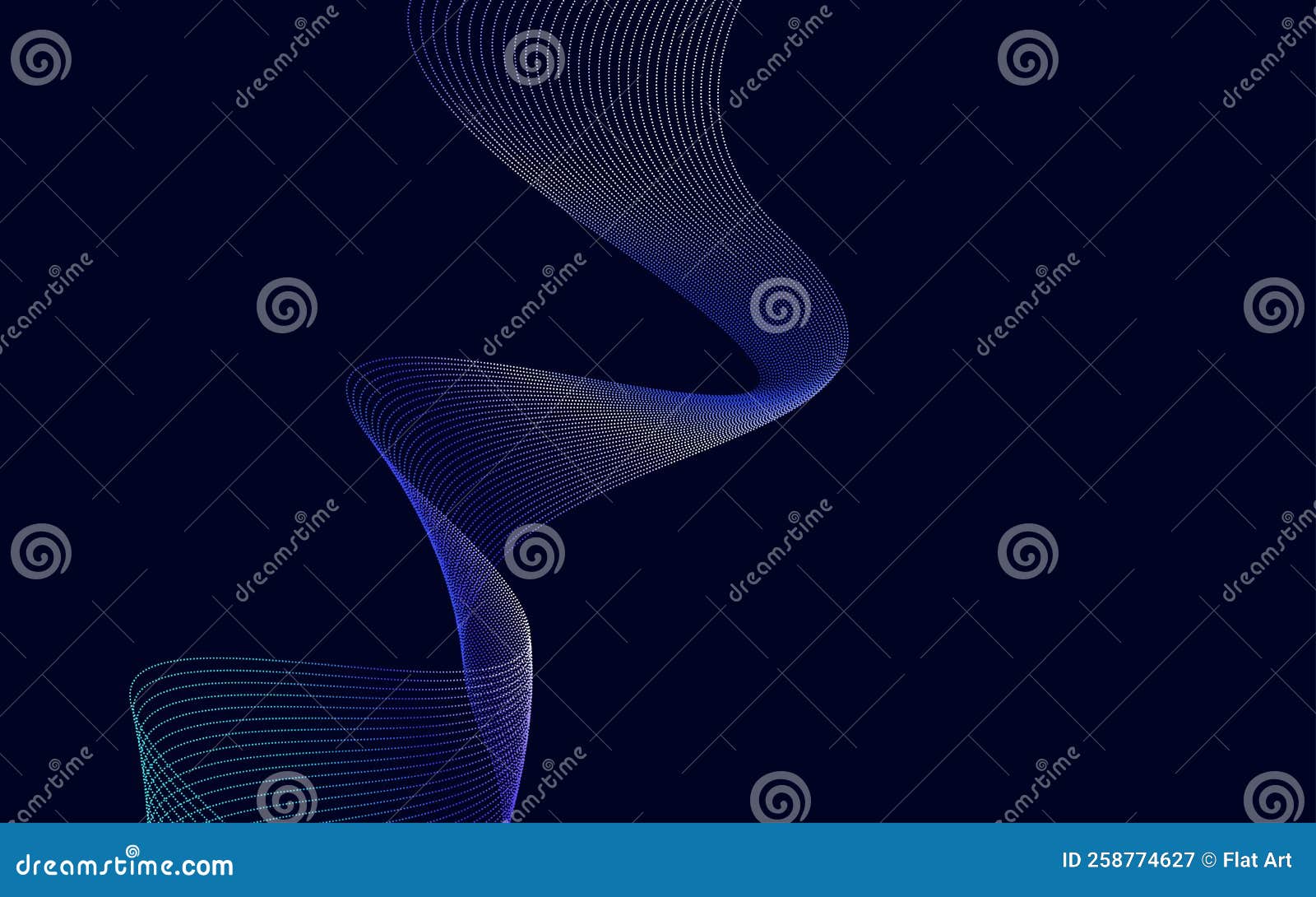Wave of the Many Colored Lines. Abstract Wavy Stripes Background ...