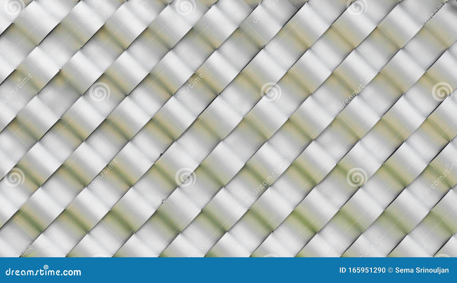 Wave of Modern Aluminum Ventilated at Building. Stock Photo - Image of ...
