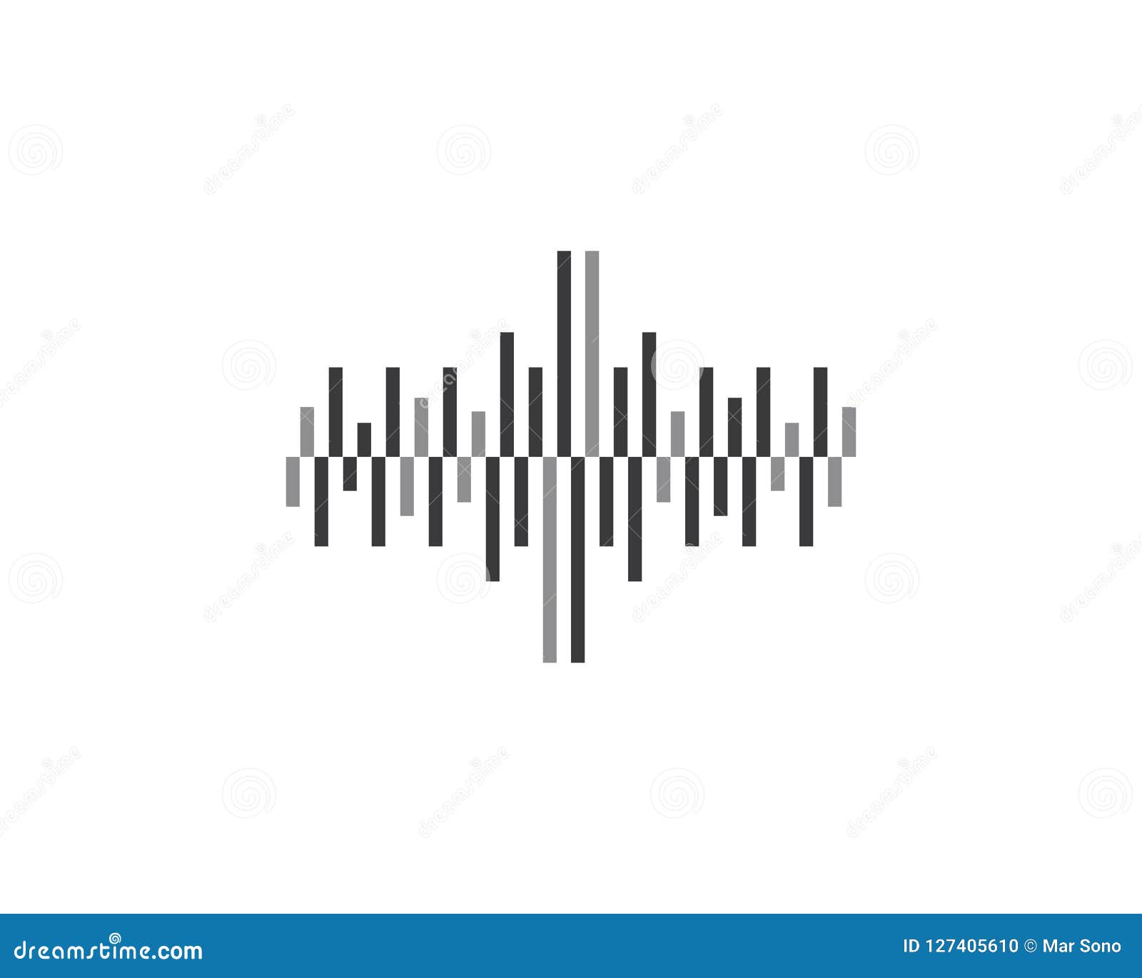 Wave Music Logo and Symbols Stock Vector - Illustration of music ...