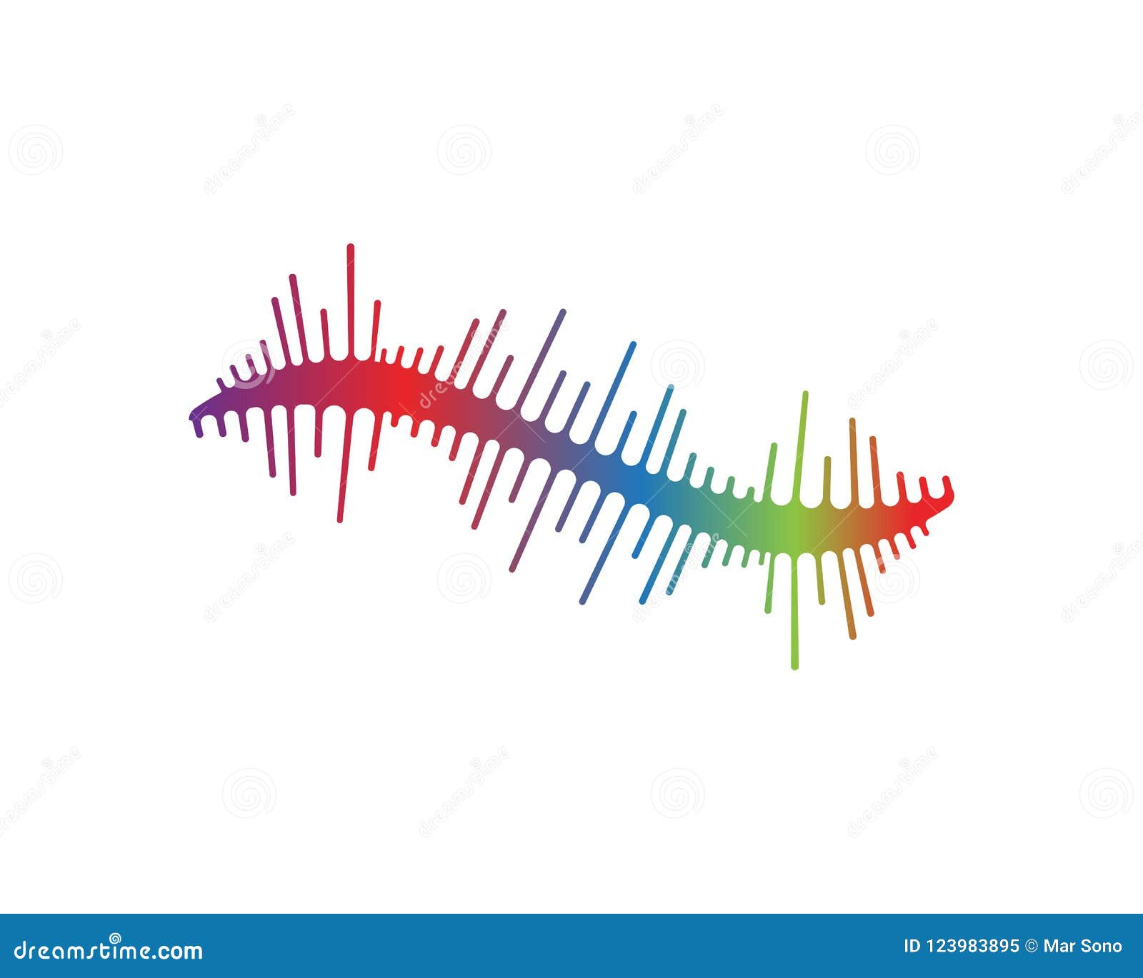 Wave Music Note Symbols Logo and Icons Stock Vector - Illustration of ...