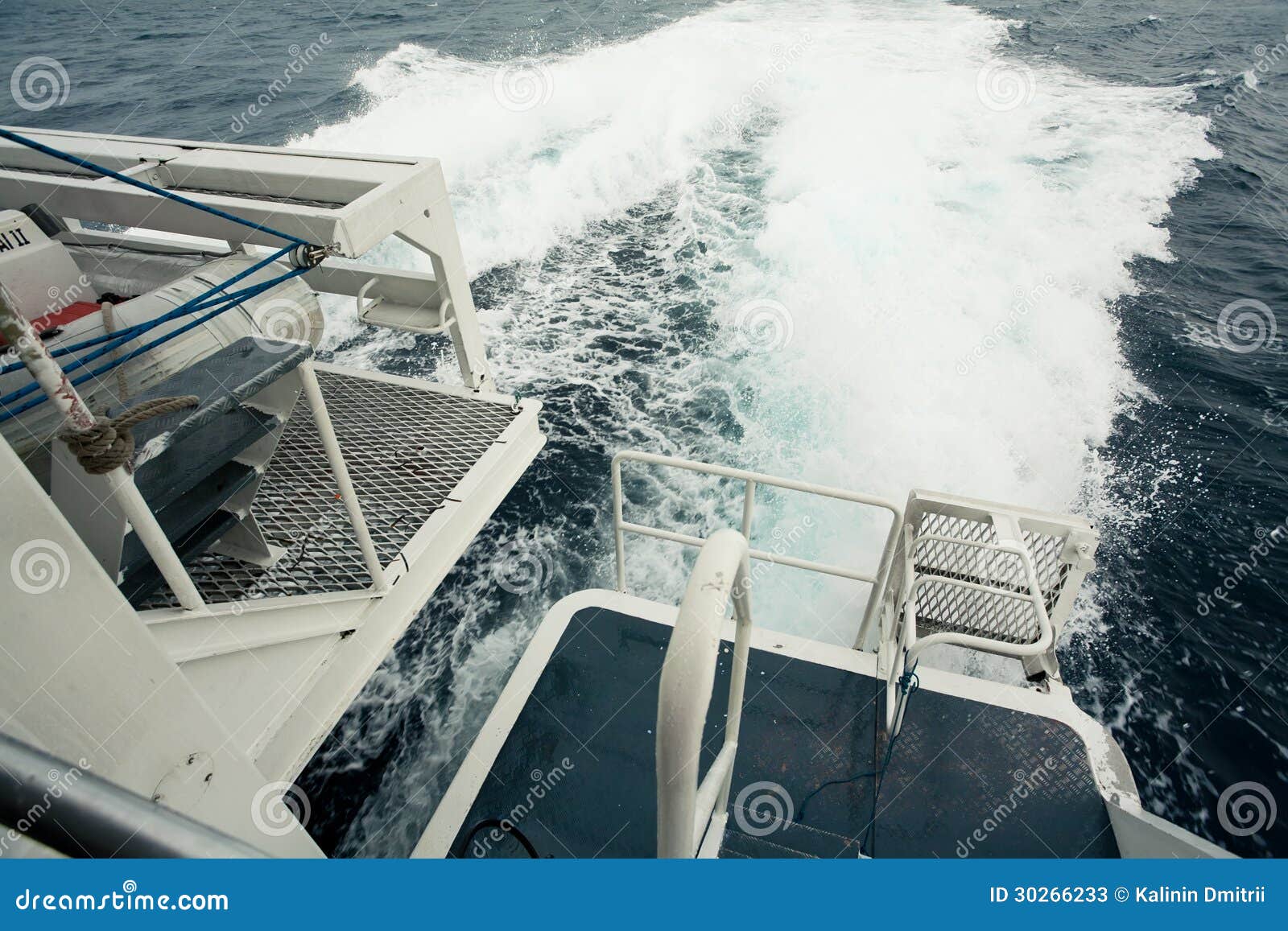 Wave by cruise ship stock image. Image of rear, peaceful - 30266233