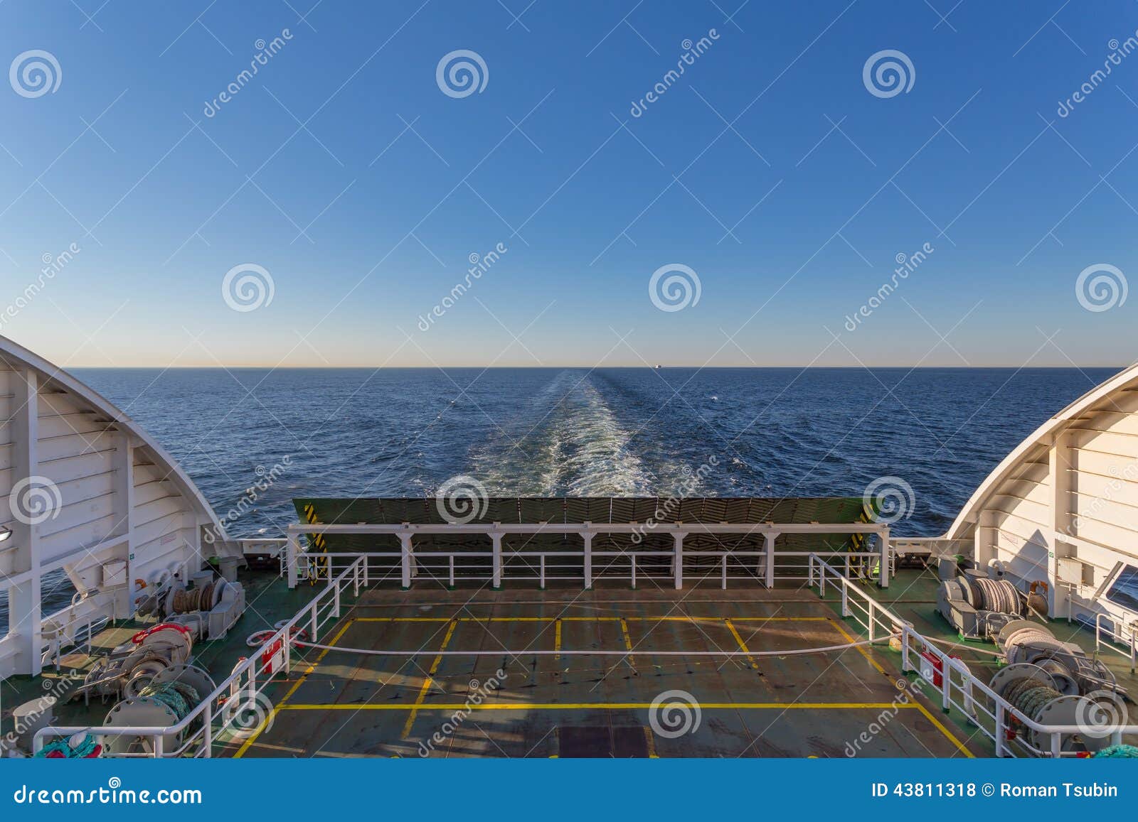 Wave in the Ocean Made by Cruise Ship Stock Photo - Image of background ...