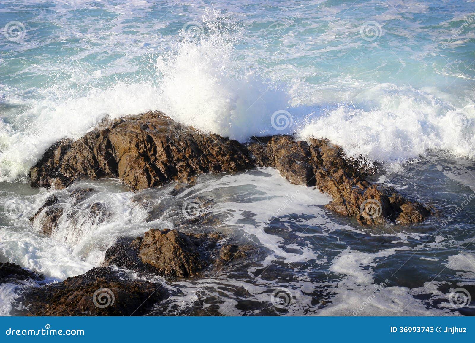 Wave in the Pacific Ocean stock image. Image of pacific - 36993743