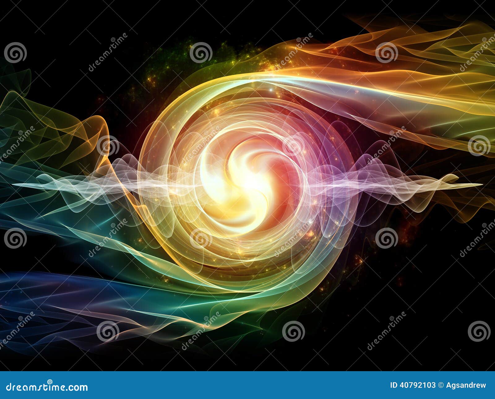 Wave Particle stock illustration. Illustration of isolated - 40792103