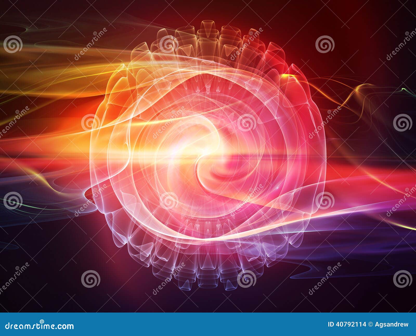 Wave Particle stock illustration. Illustration of creativity - 40792114