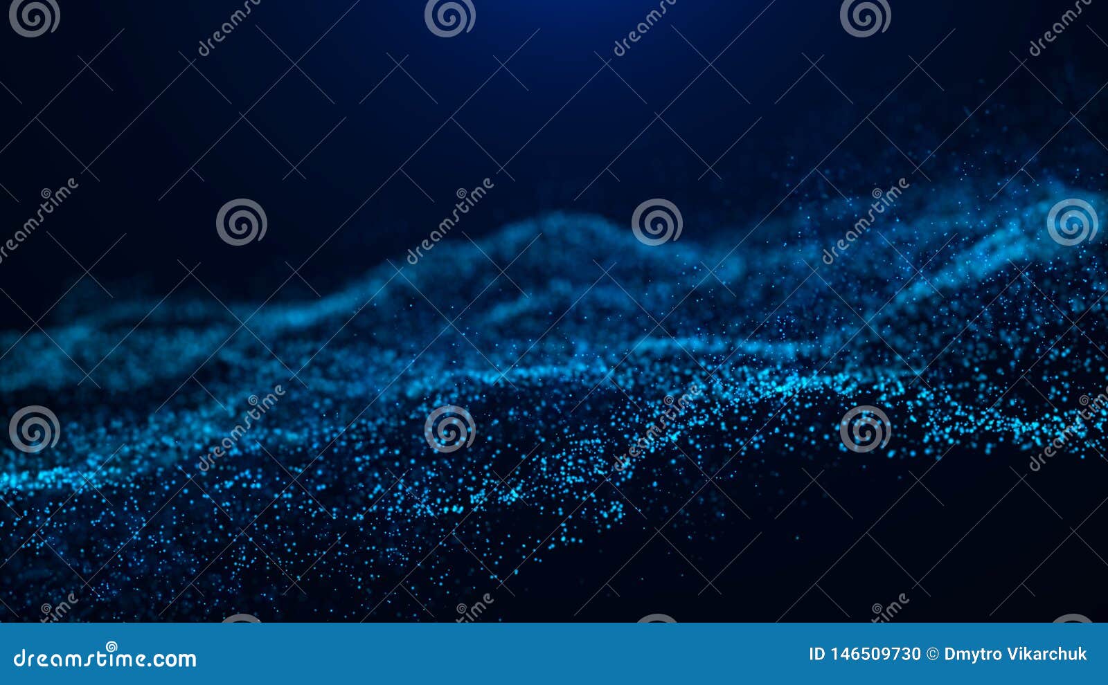 Wave Of Particles Abstract Particle Data Visualization Abstract Digital Background 4k