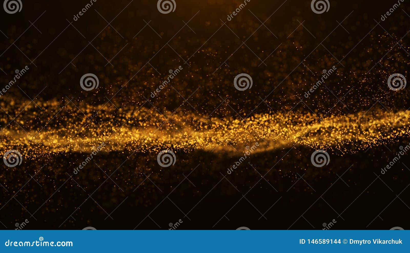 Wave of Particles. Abstract Particle. Data Visualization. Abstract ...