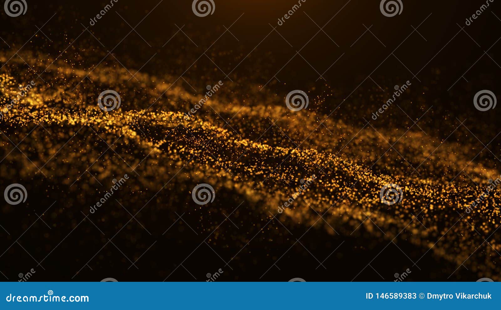 Wave of Particles. Abstract Particle. Data Visualization. Abstract ...