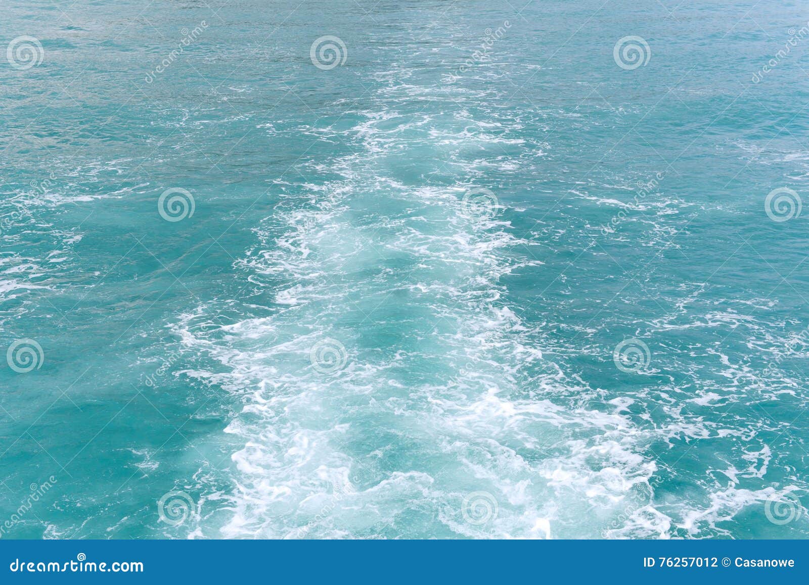 Wave of a Passenger Ship or Speed Boat on the Sea Stock Photo - Image ...