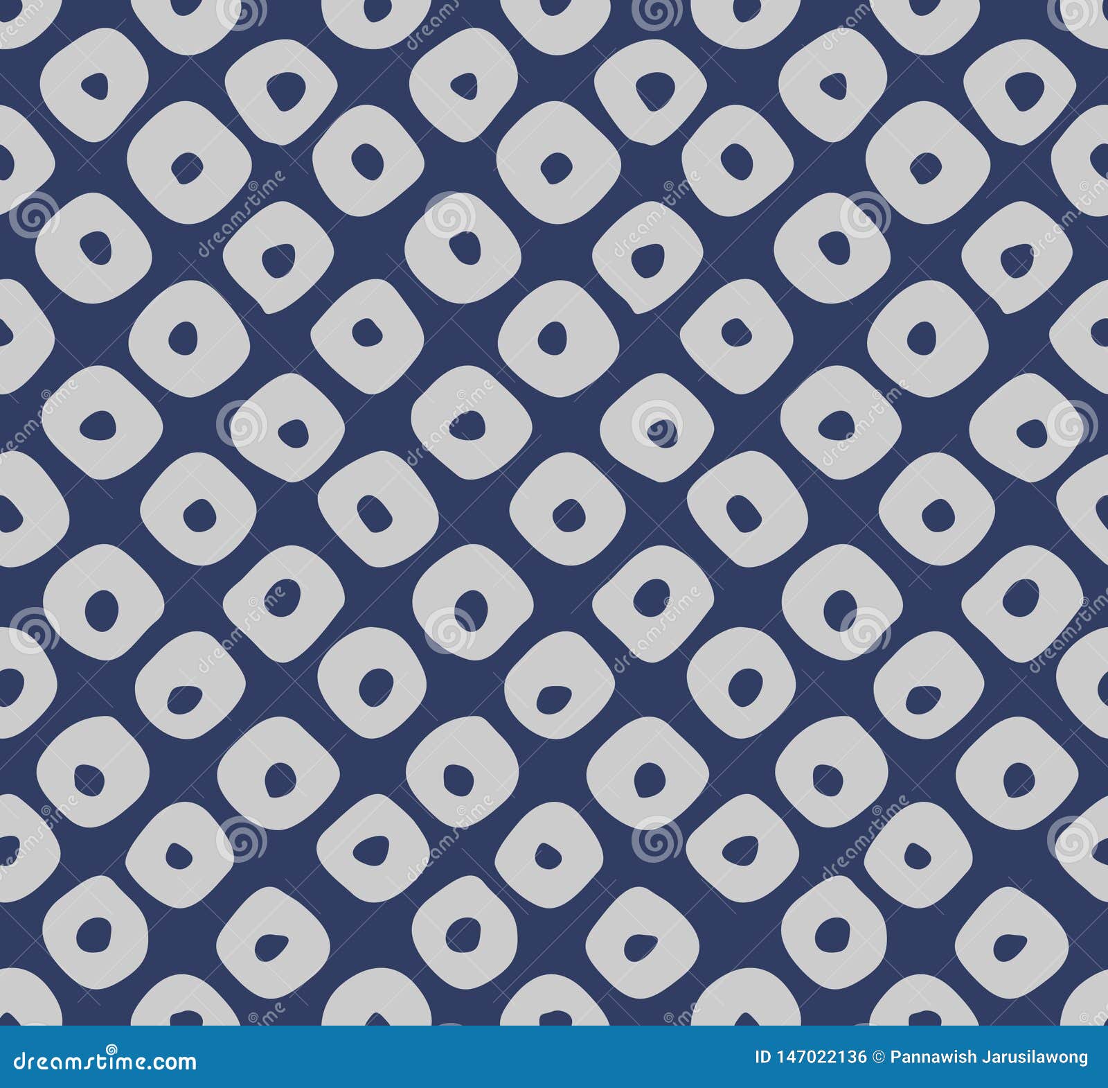 Japanese Fawn Spot Seamless Pattern Stock Vector - Illustration of ...