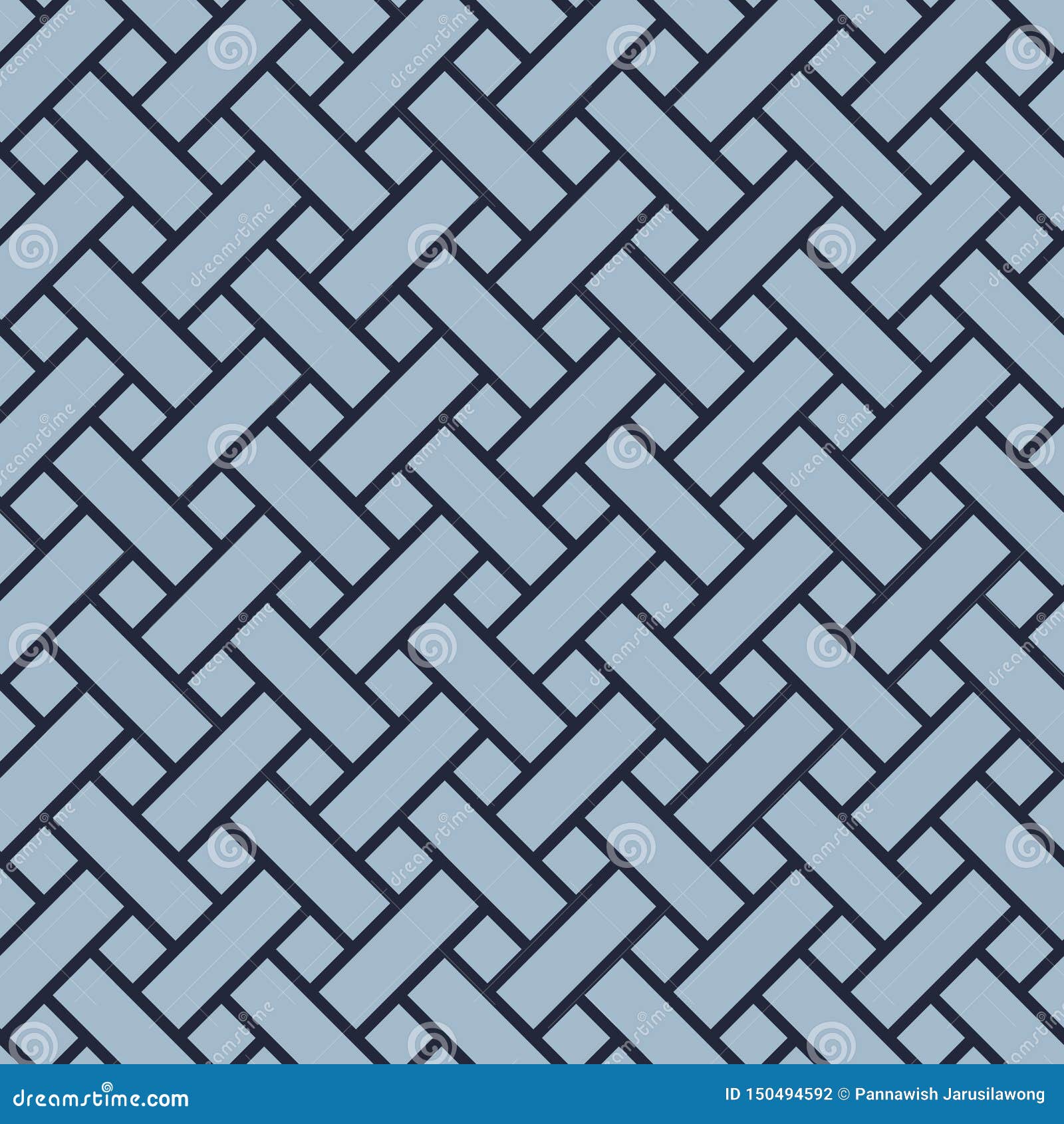 Japanese Basket Weave Seamless Pattern Stock Vector - Illustration of ...