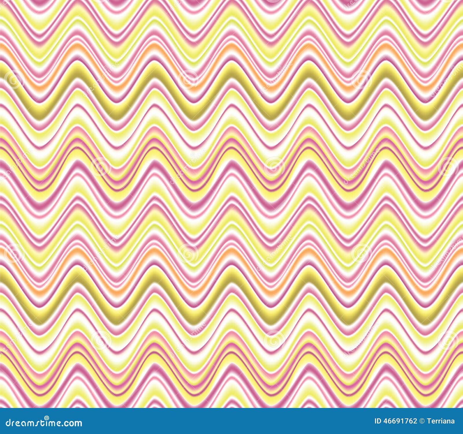 Wave Pattern. Abstract Seamless Wave Texture Stock Illustration ...