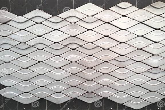 Wave pattern brick wall stock photo. Image of background - 67727918