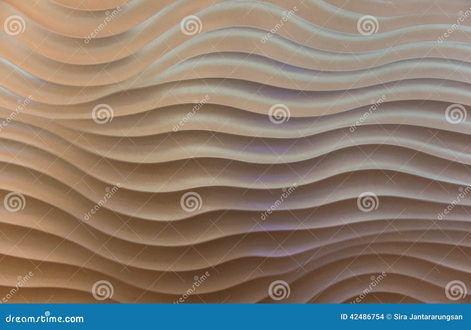 The Wave Pattern Concrete Wall Stock Photo - Image of plaster, abstract ...
