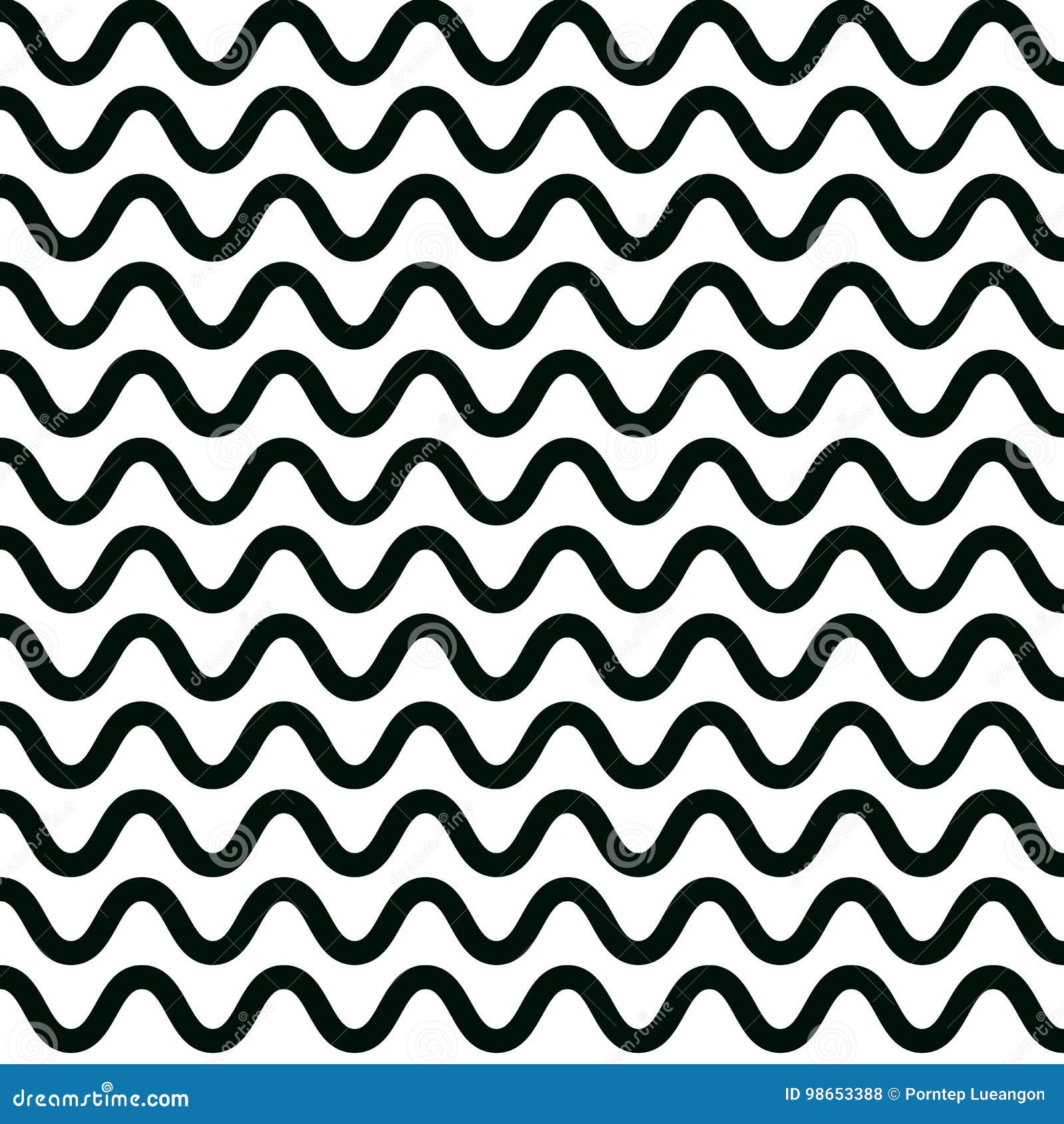 Wave Pattern Design Graphic Vector. Stock Vector - Illustration of ...