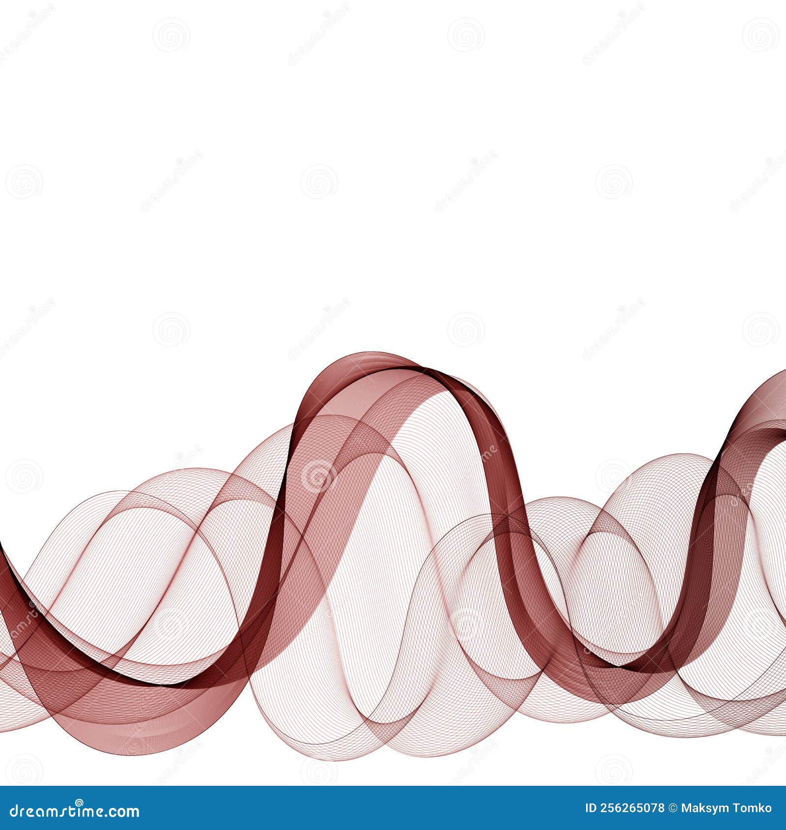 Wave Pattern Element Of Modern Design Vector Graphics Eps 10 Stock