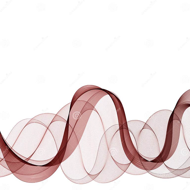 Wave Pattern. Element of Modern Design. Vector Graphics. Eps 10 Stock ...