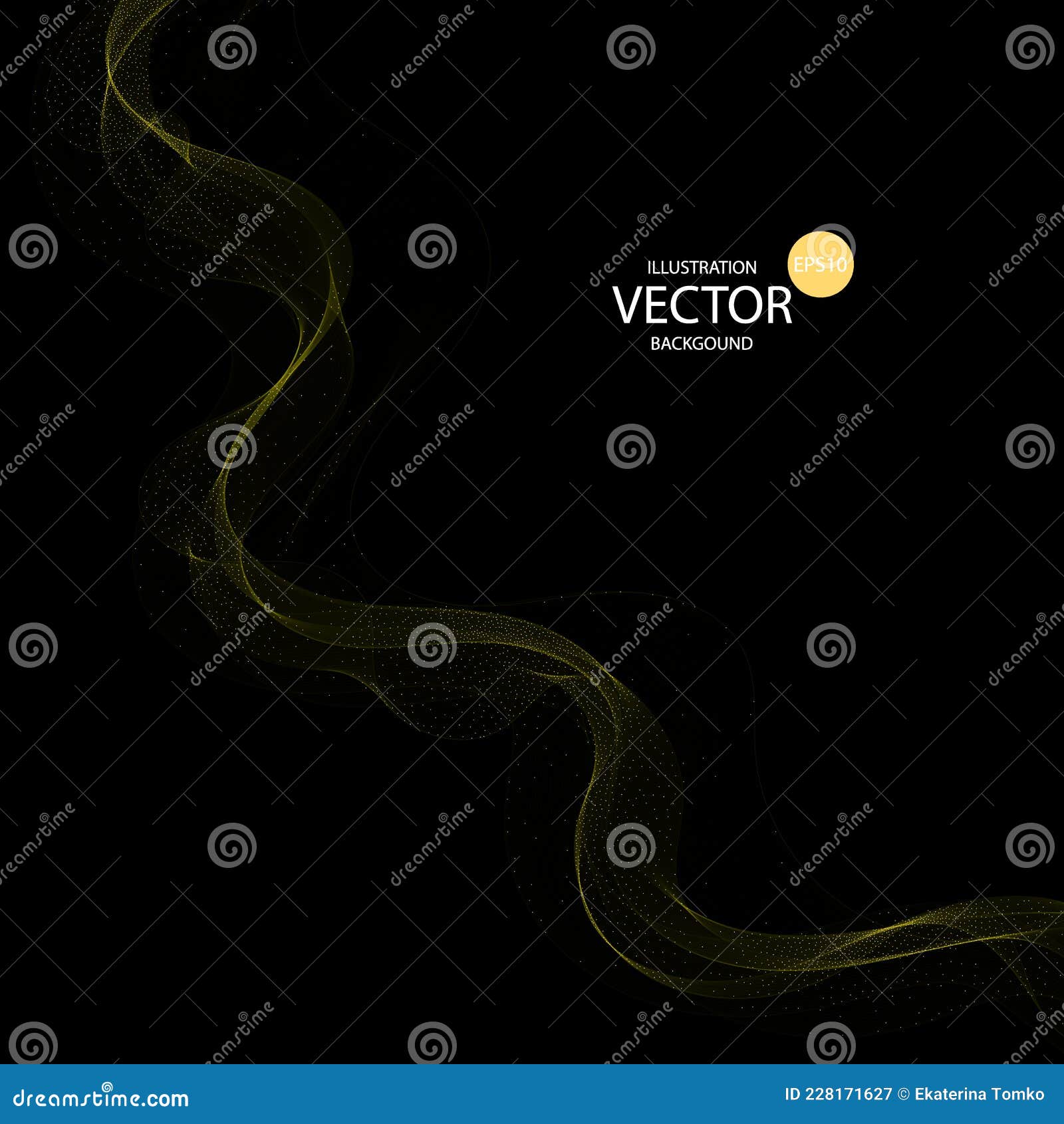 Wave Pattern for Presentation Background. Abstract Neon Wave As an ...