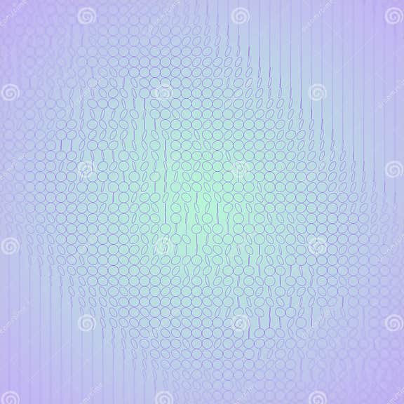 Wave Pattern of Simple Flat Geometric Objects. Abstract Neon Background ...