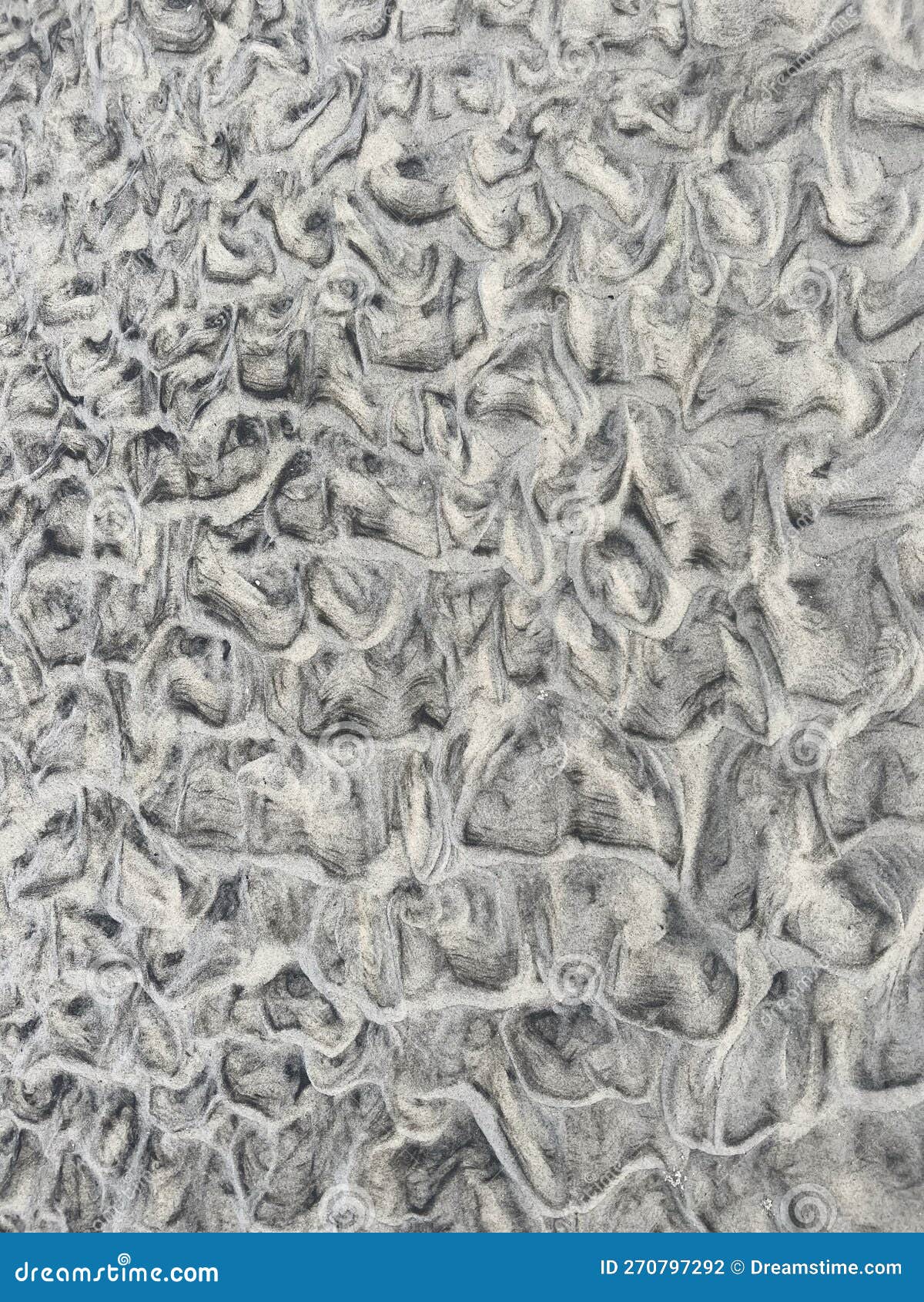 Wave patterns in sand stock photo. Image of geology - 270797292