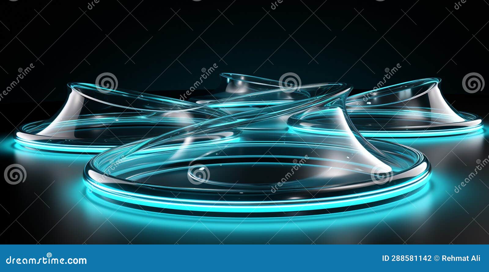 Wave Radial Lines Abstract Design for Technological Background Stock ...