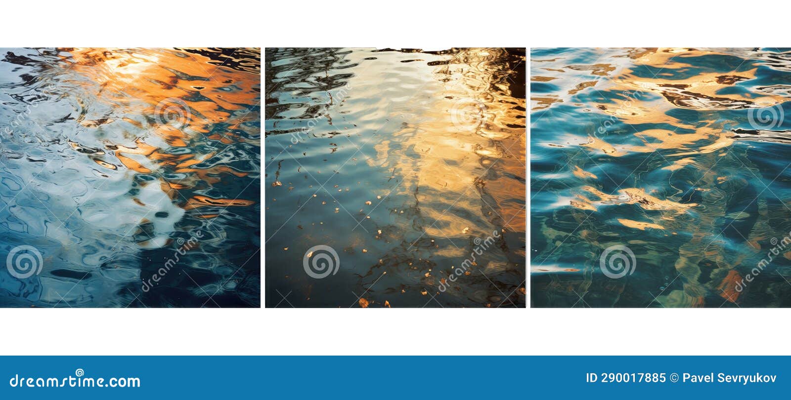 Wave Reflection Water Background Texture Stock Image - Image of clean ...