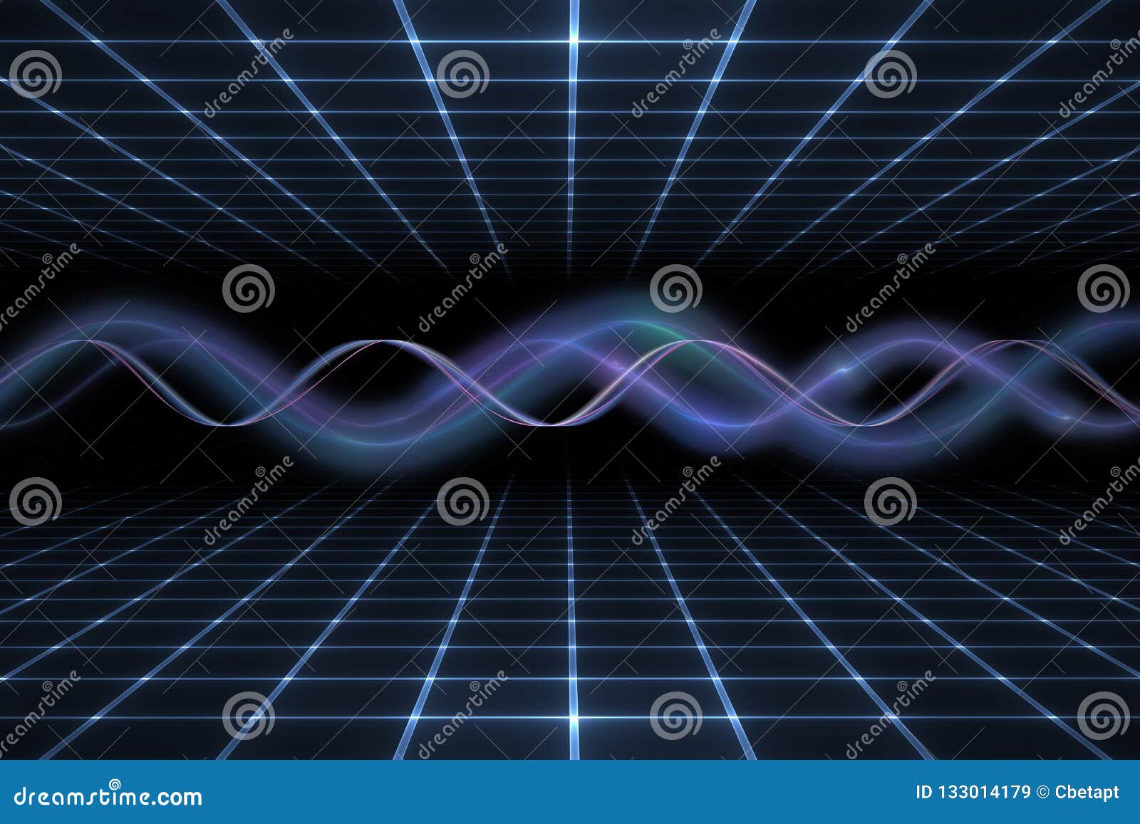 Wave Resonance - Abstract Background of Science and Technology Stock ...