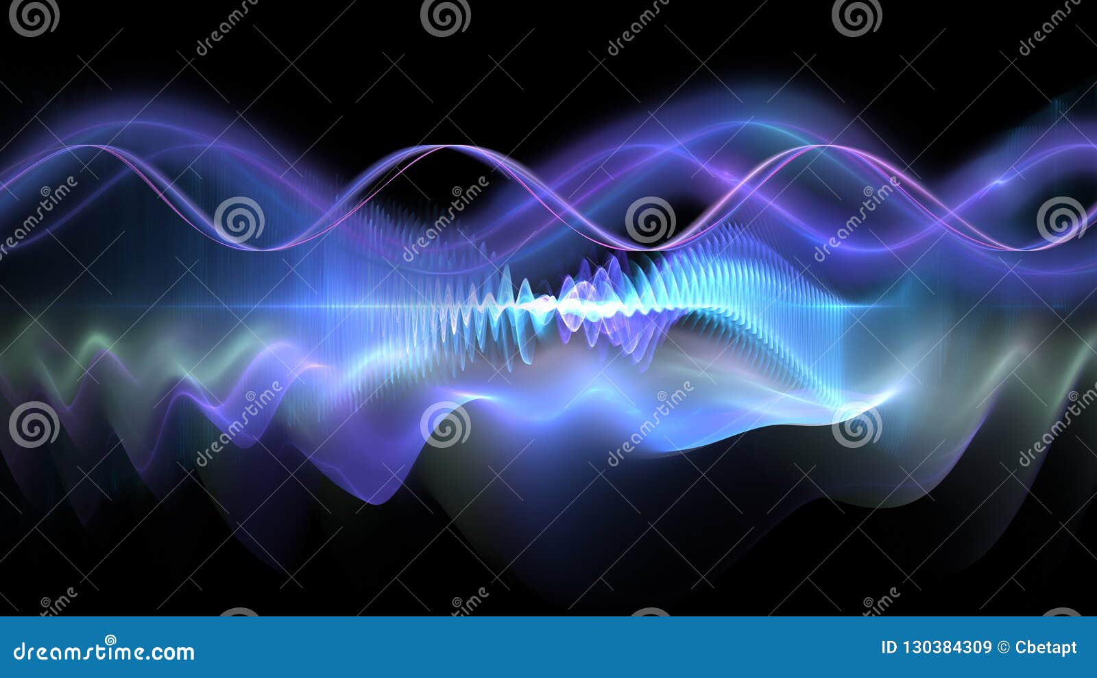 Wave Resonance - Abstract Background of Science and Technology Stock ...
