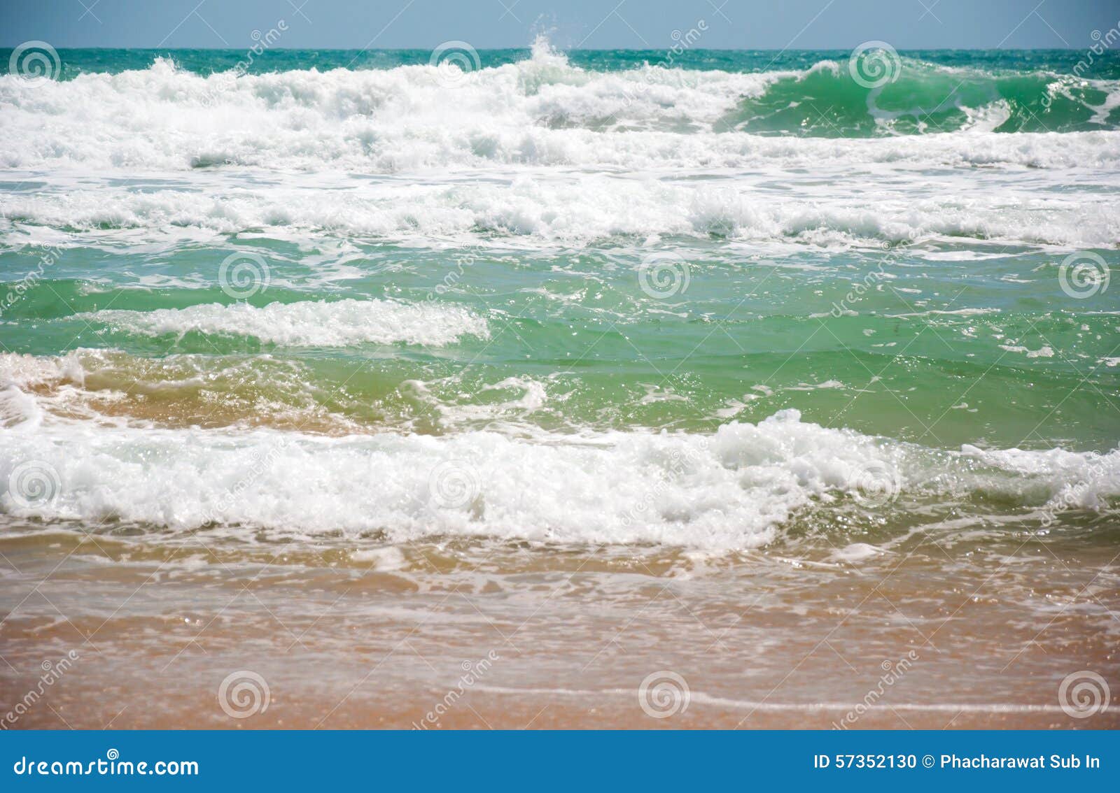 Wave and ripple in ocean stock photo. Image of beauty - 57352130