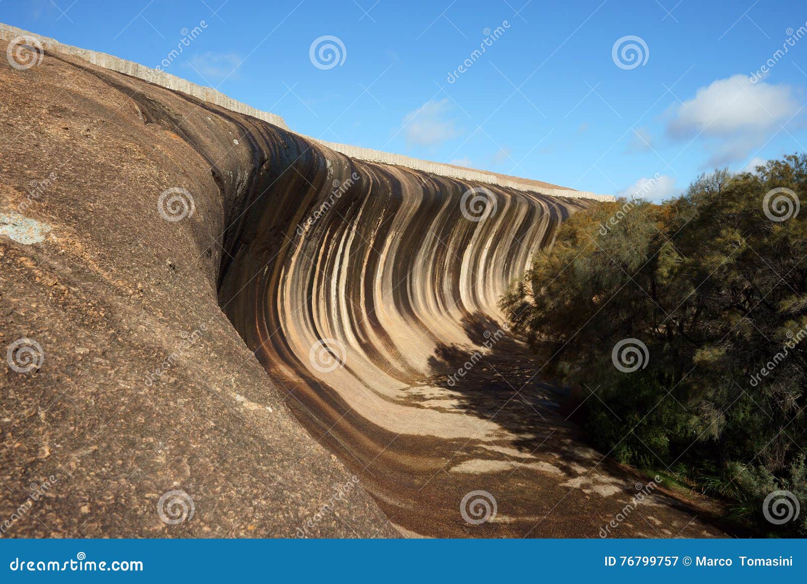 Wave rock stock image. Image of water, perth, erosion - 76799757