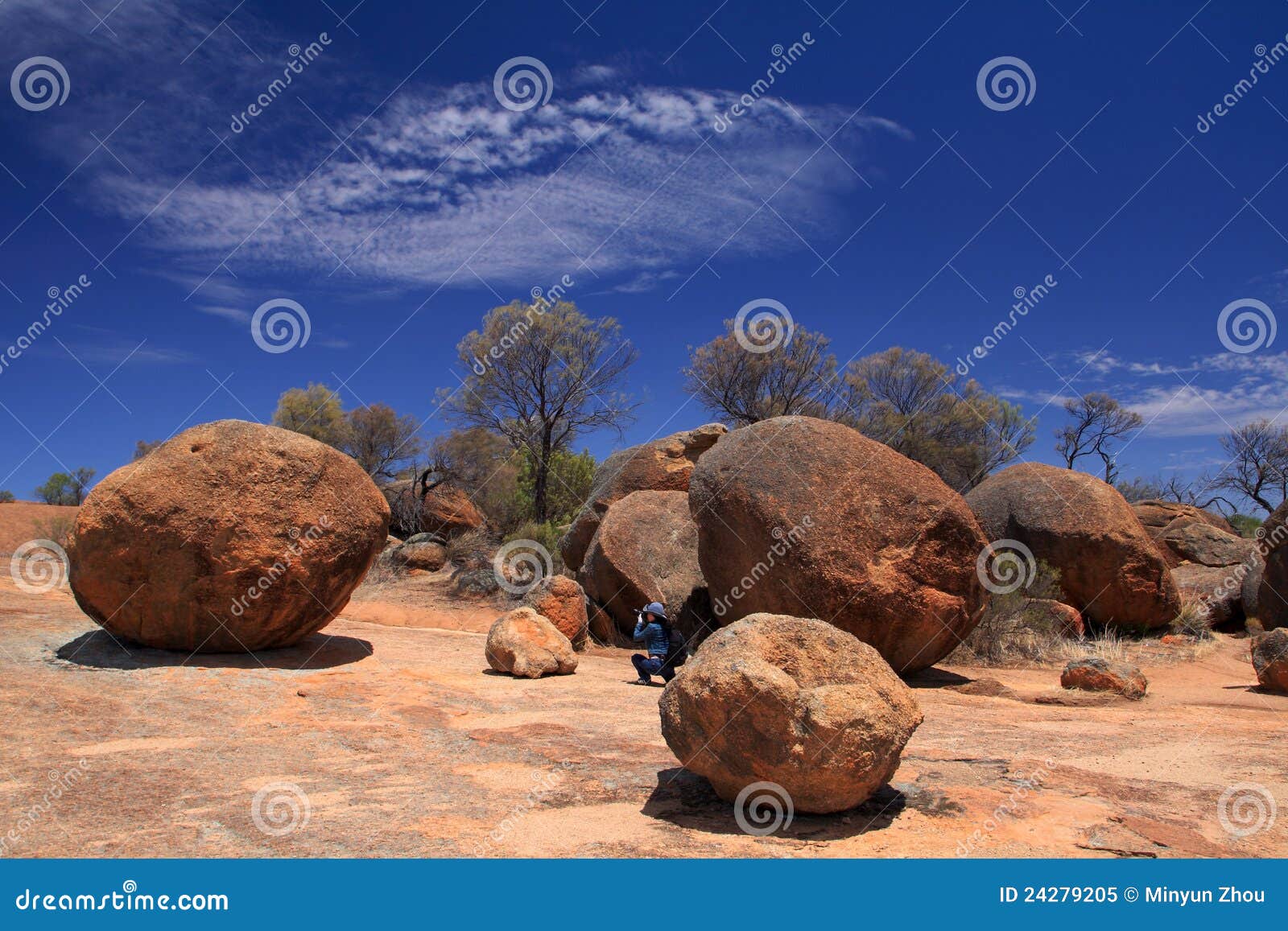 Wave Rock, Western Australia Stock Image - Image of overhang, erosion ...