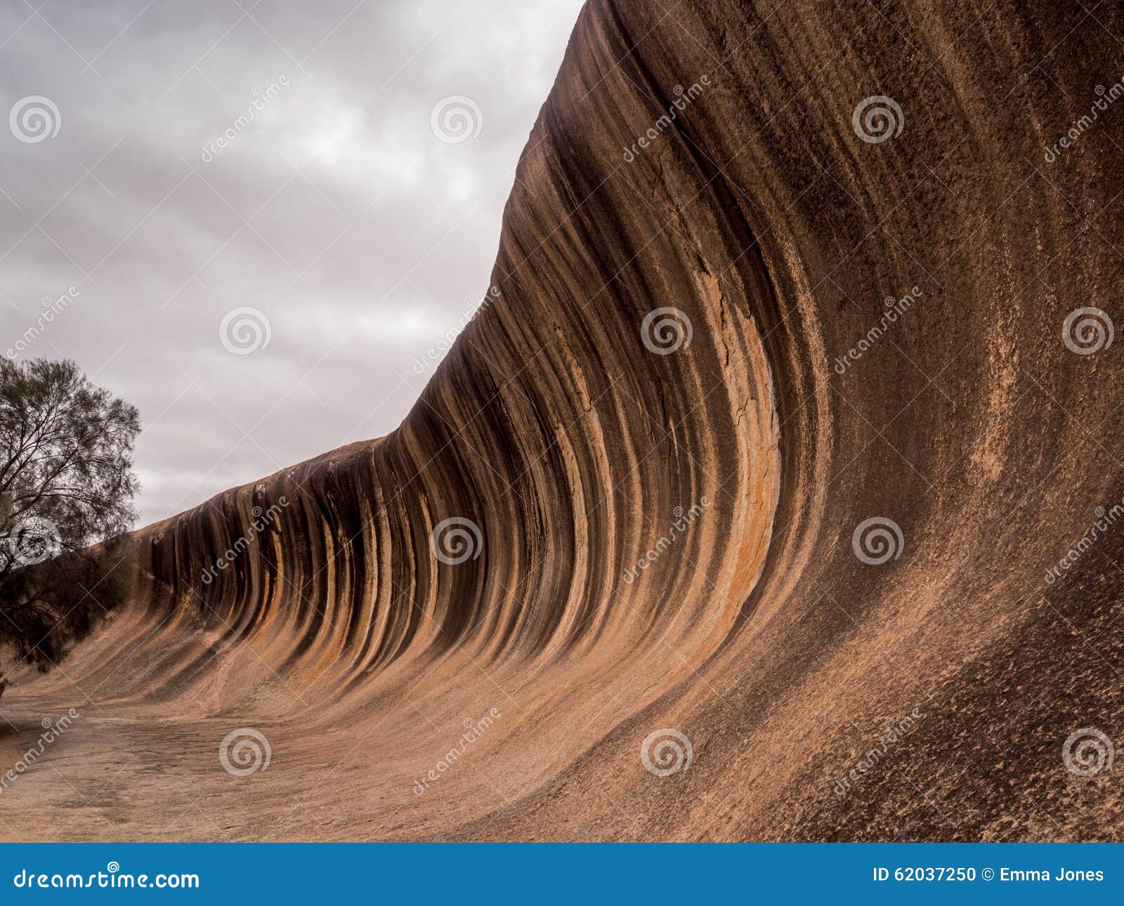 Wave Rock, Western Australia Stock Photo - Image of geology, vacation ...