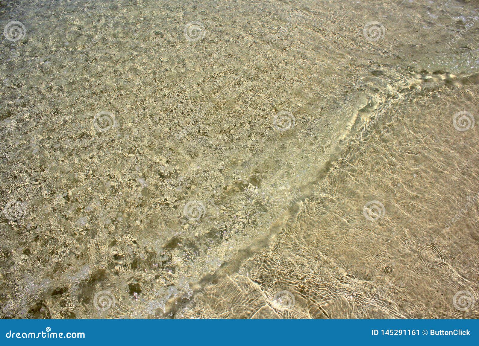 Wave Sand Shallow Ripple Surface Underwater Grain Background Stock ...