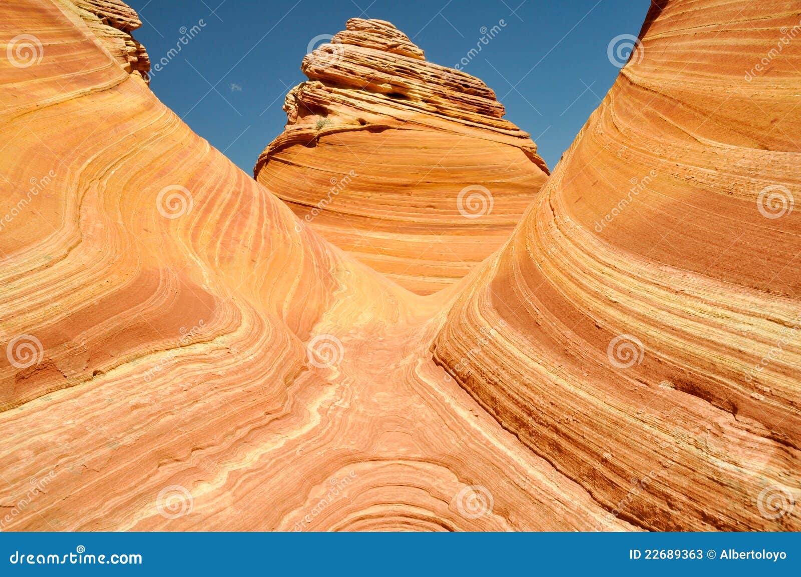 The the Wave, Sandstone Curve (Arizona) Stock Image - Image of outdoor ...