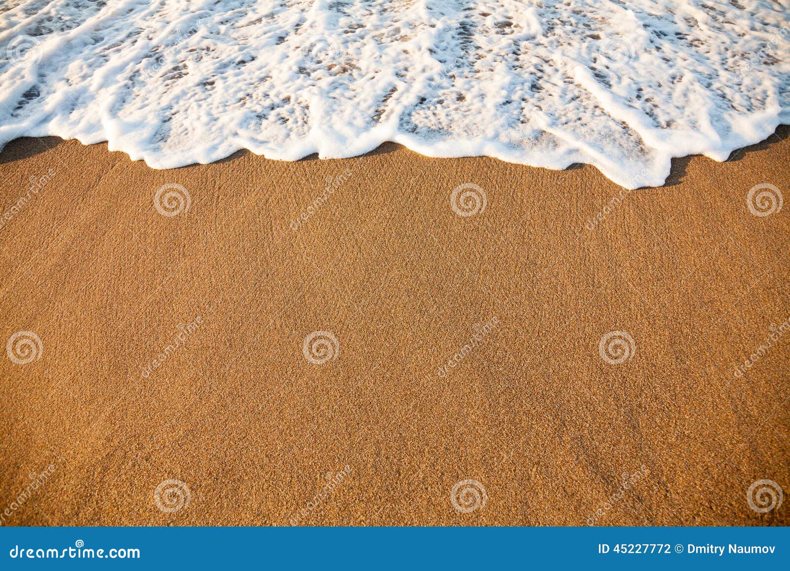 Wave on sandy beach stock photo. Image of summer, season - 45227772