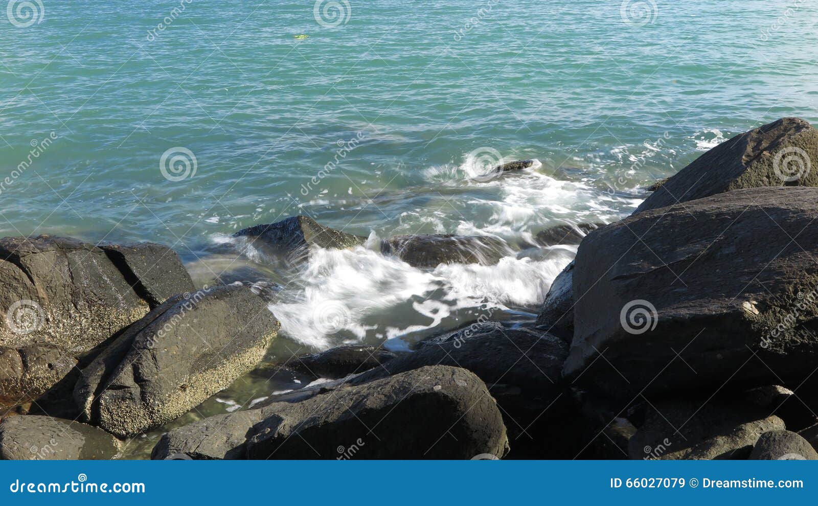 Wave sea stock image. Image of beach, rocks, coastline - 66027079