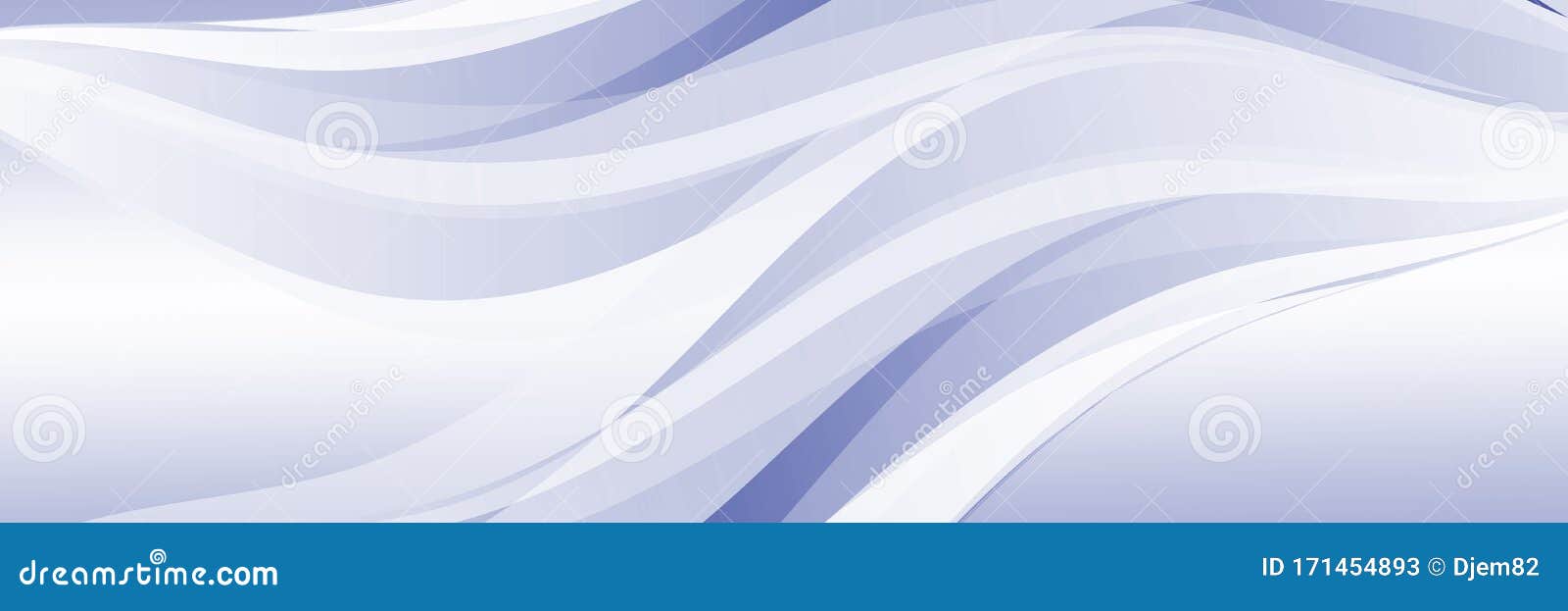 Wave with Shadow.Abstract Lines on a White Background. Stock ...