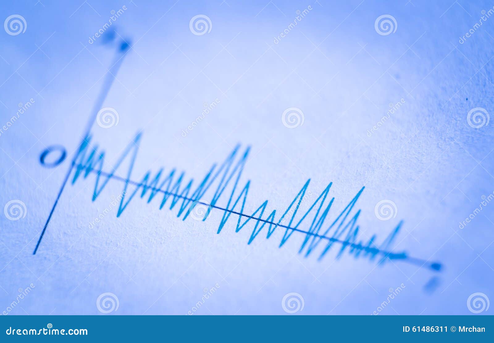 Wave Signals stock image. Image of signal, amplitude - 61486311