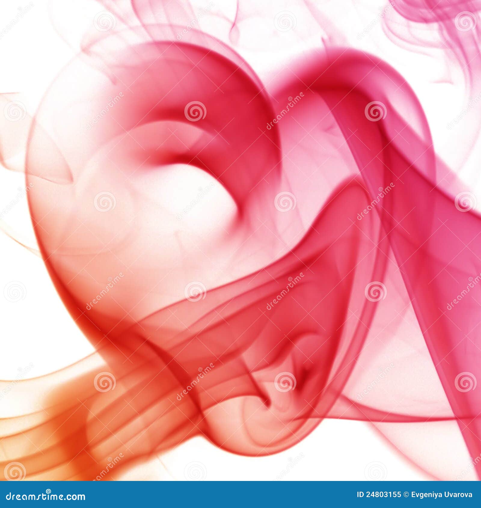Wave and Smoke in Form Heart Stock Image - Image of pattern, horizontal ...