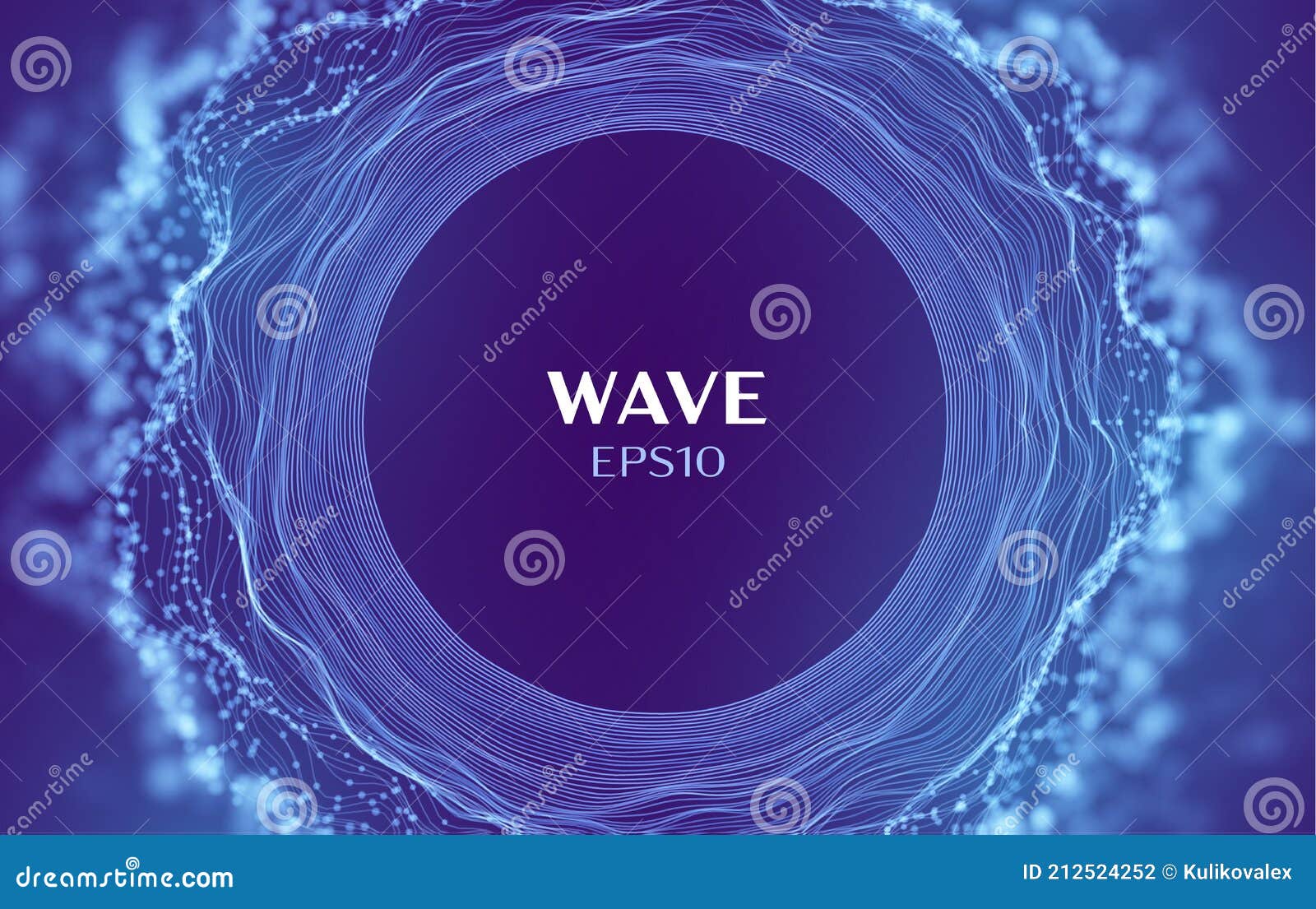 Abstract Wave Circle Stock Illustrations – 283,931 Abstract Wave Circle ...