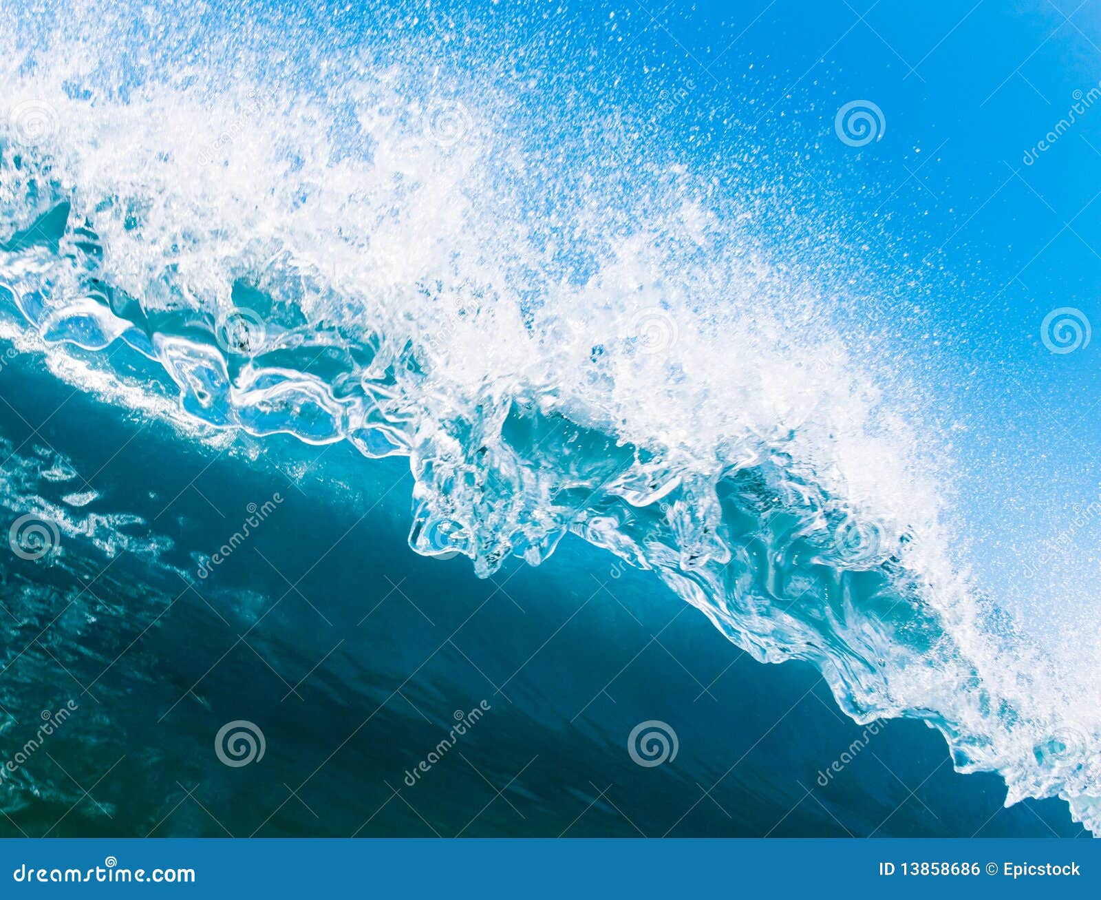 Wave Splash stock photo. Image of cool, close, falls - 13858686