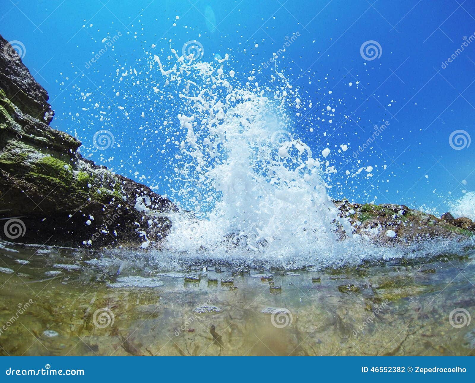 Wave Splash Sea Beach Macro Royalty-Free Stock Photography ...