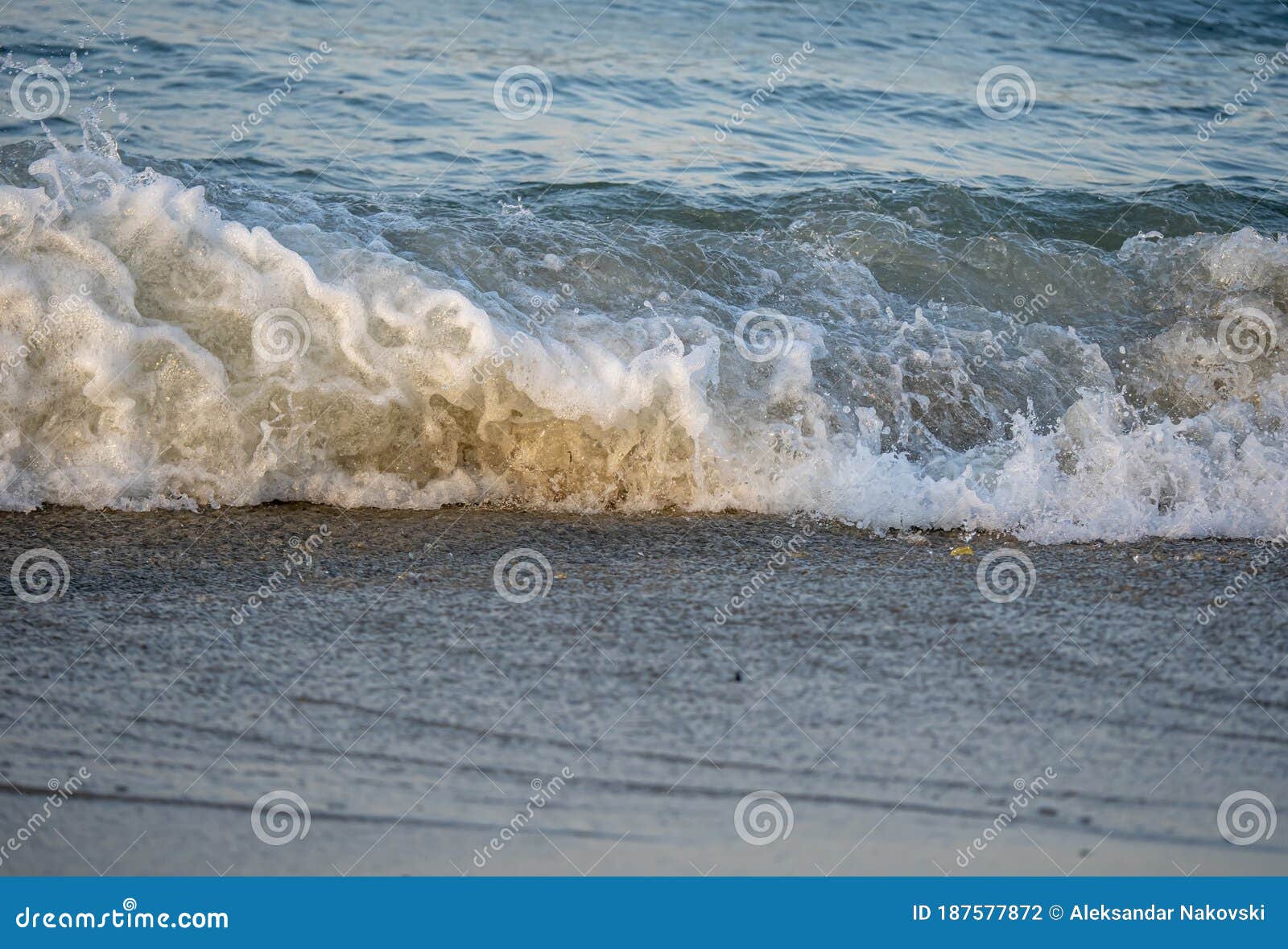 Wave Splash Sea Beach Macro Stock Photo - Image of background, closeup ...