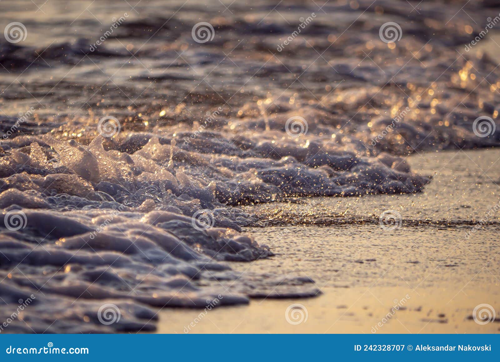 Wave Splash Sea Beach Macro Stock Image - Image of holiday, scenic ...