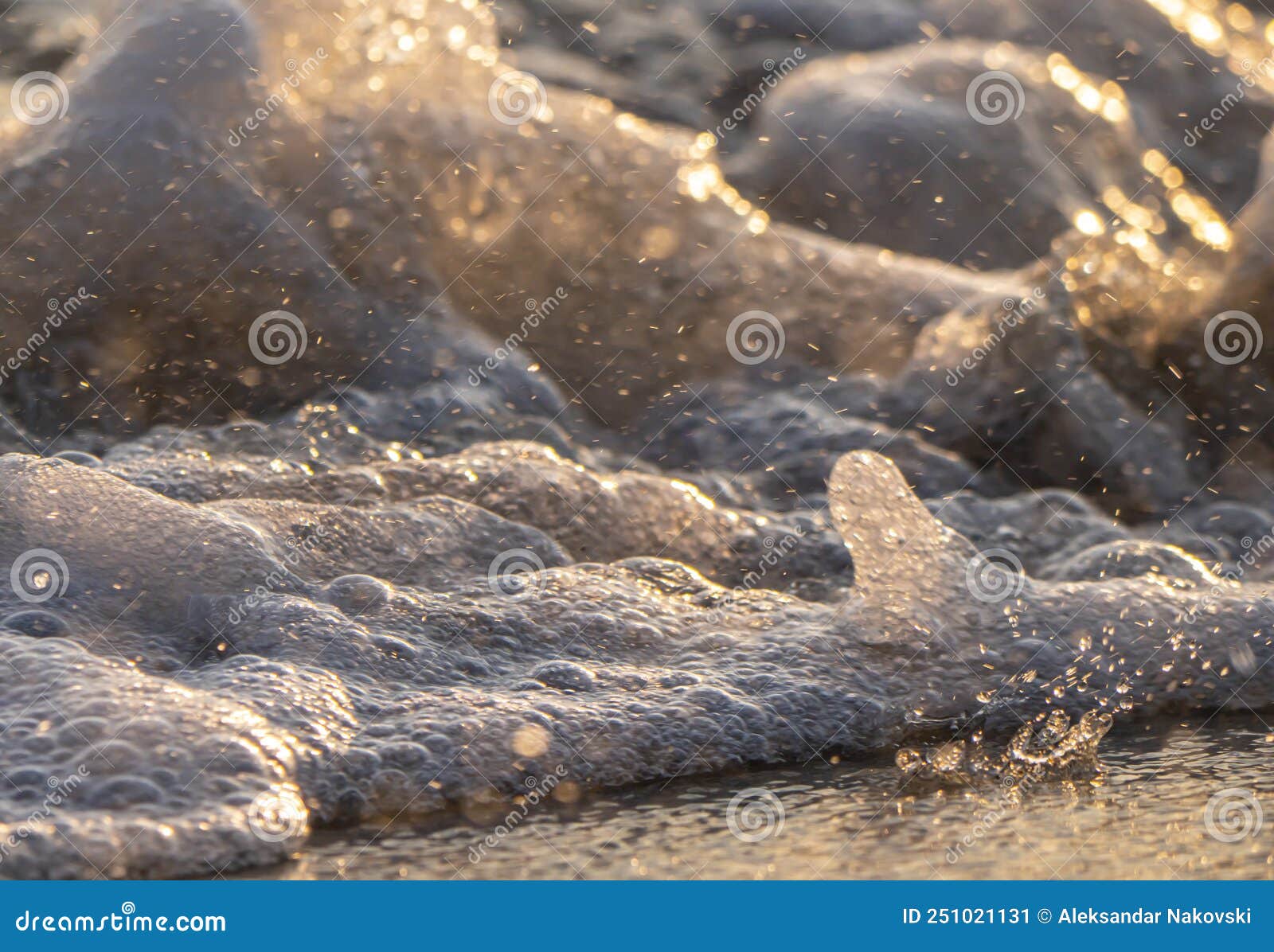 Wave Splash Sea Beach Macro Stock Image - Image of close, beach: 251021131