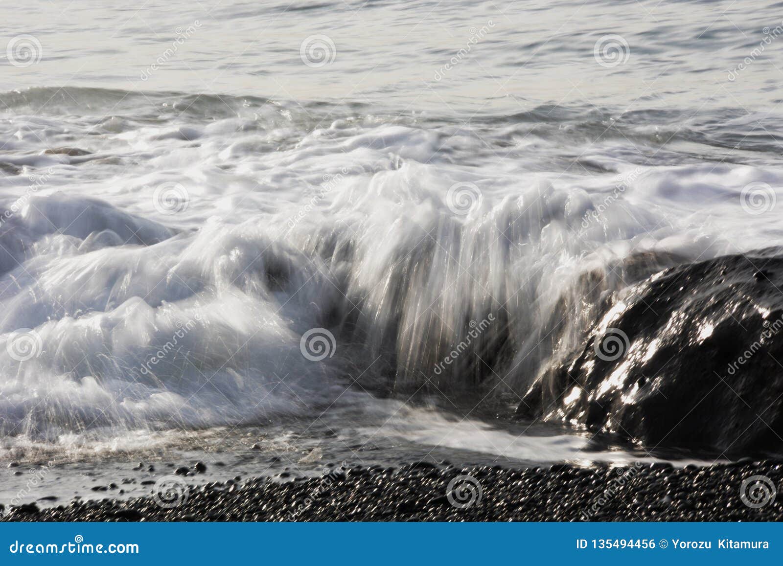 Wave splash stock photo. Image of breaking, seascape - 135494456