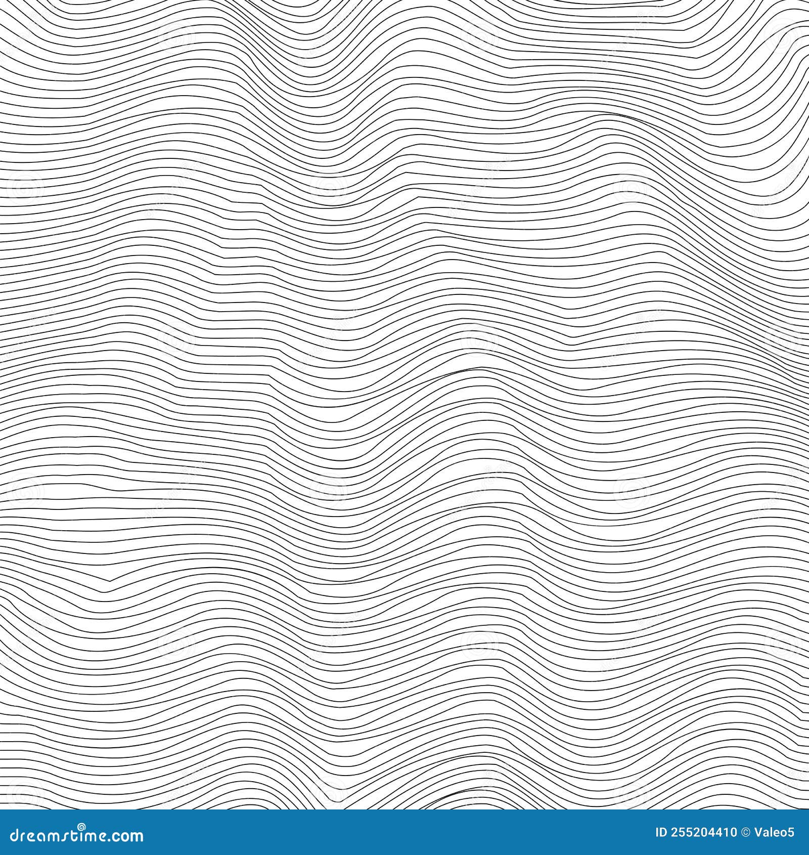 Wave Stripe Background. Grunge Line Textured Pattern Stock Illustration ...