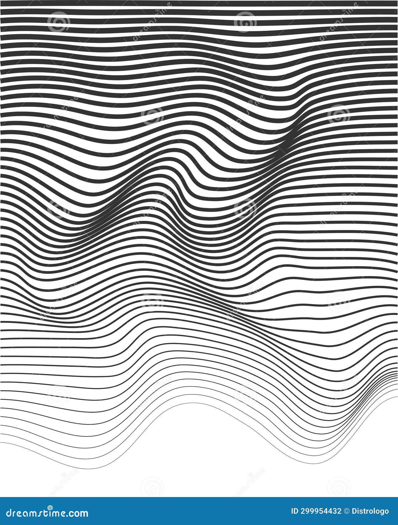 Wave Stripe Background. Ripple Striped Texture Curve Lines Background ...
